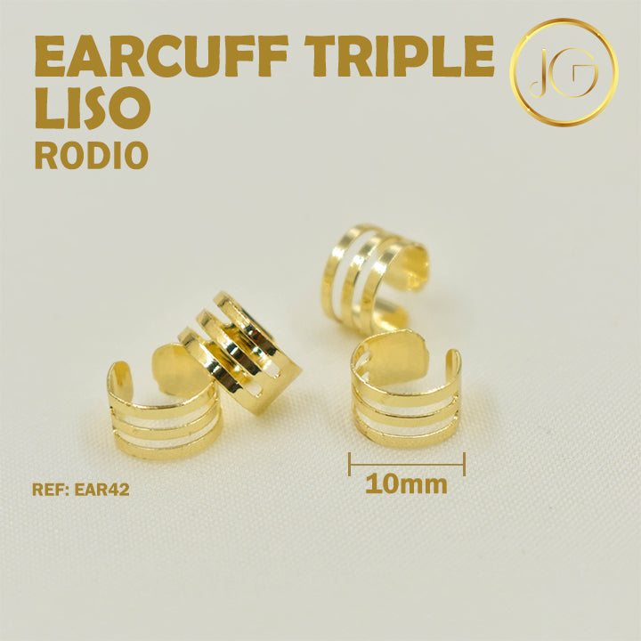 EAR CUFF TRIPLE LISO – BisuteriaJG