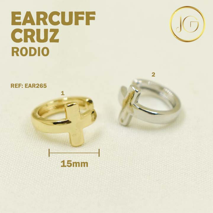 EAR CUFF CRUZ LISO – BisuteriaJG