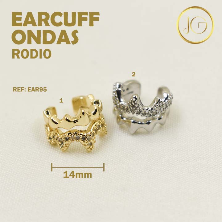 EAR CUFF DOBLE CORONA – BisuteriaJG